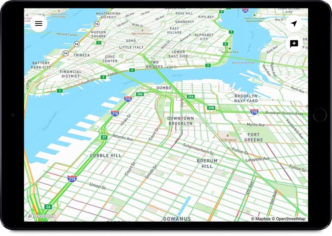 Traffic Data | Mapbox